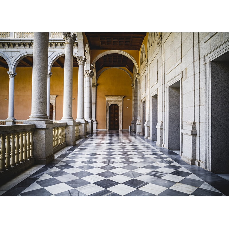 European Style Retro Castle Theme Photography Backdrops Props Vintage ...