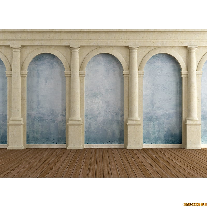 European Style Retro Castle Theme Photography Backdrops Props Vintage ...