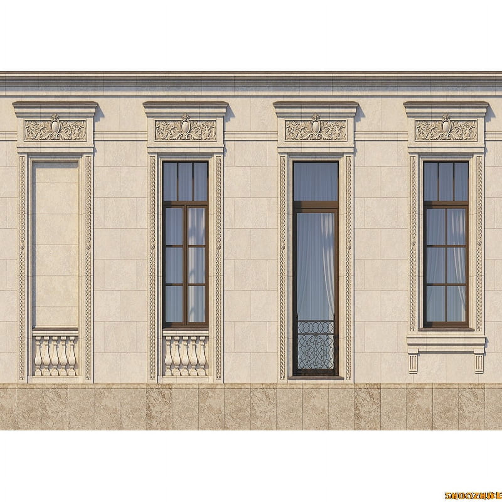 European Style Retro Castle Theme Photography Backdrops Props Vintage ...