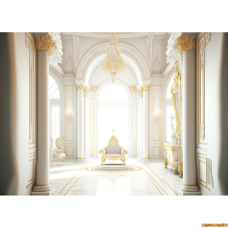 European Style Retro Castle Theme Photography Backdrops Props Vintage ...