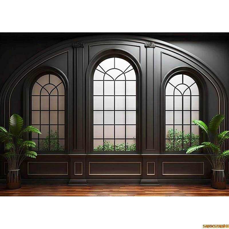 European Style Retro Castle Theme Photography Backdrops Props Vintage ...