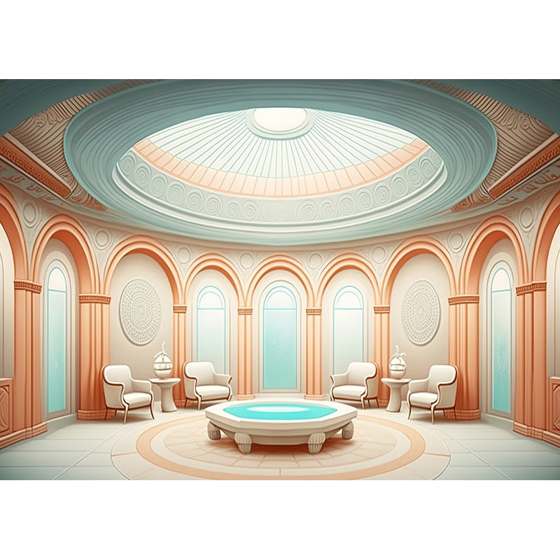 European Style Retro Castle Theme Photography Backdrops Props Vintage ...