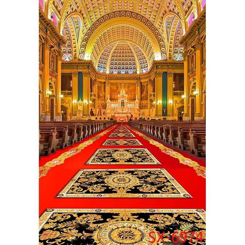 European Style Retro Classicial Photography Backdrops Props Art Castle ...