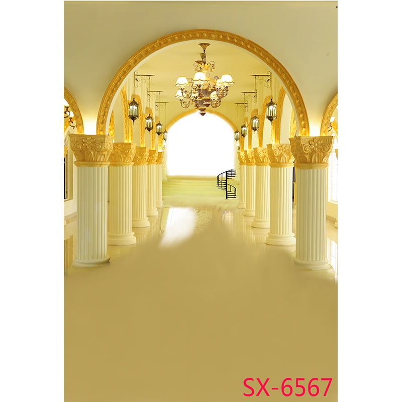 European Style Retro Classicial Photography Backdrops Props Art Castle ...