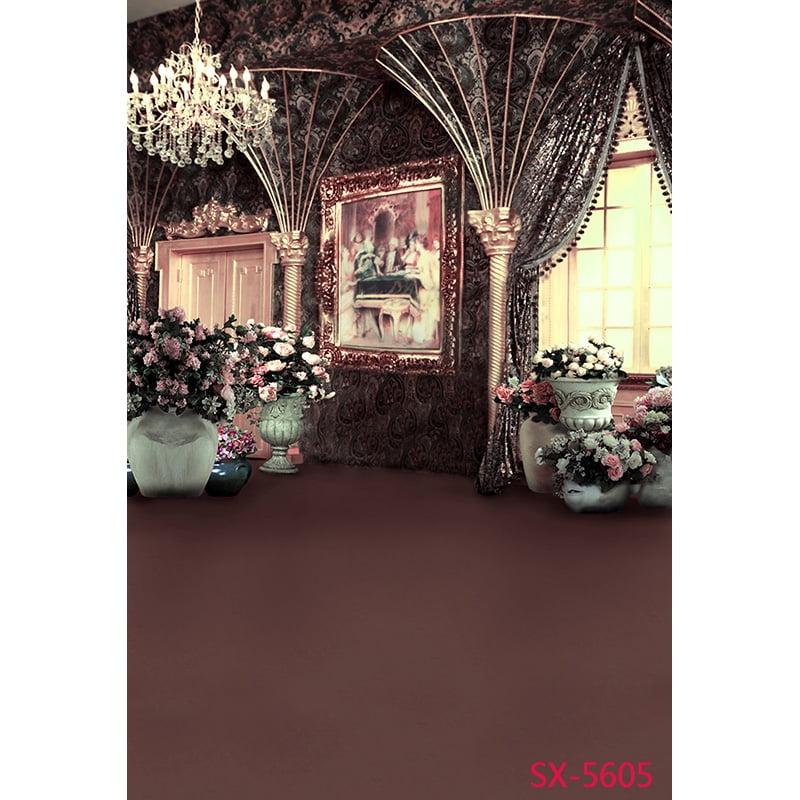 European Style Retro Classicial Photography Backdrops Props Art Castle ...