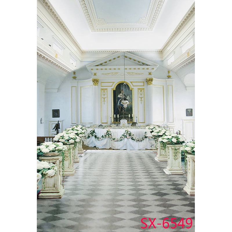 European Style Retro Classicial Photography Backdrops Props Art Castle ...