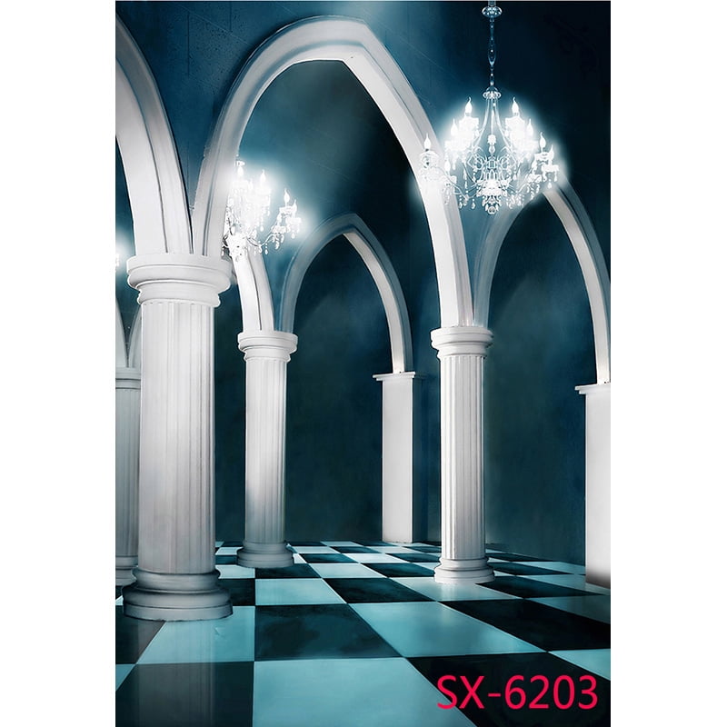 European Style Retro Classicial Photography Backdrops Props Art Castle ...