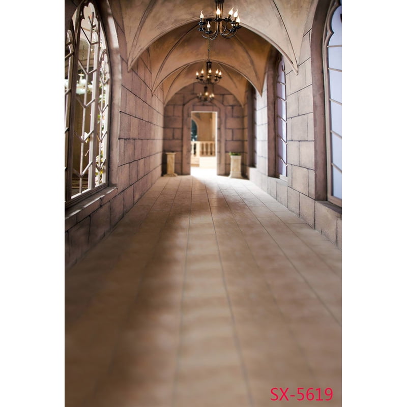 European Style Retro Classicial Photography Backdrops Props Art Castle ...