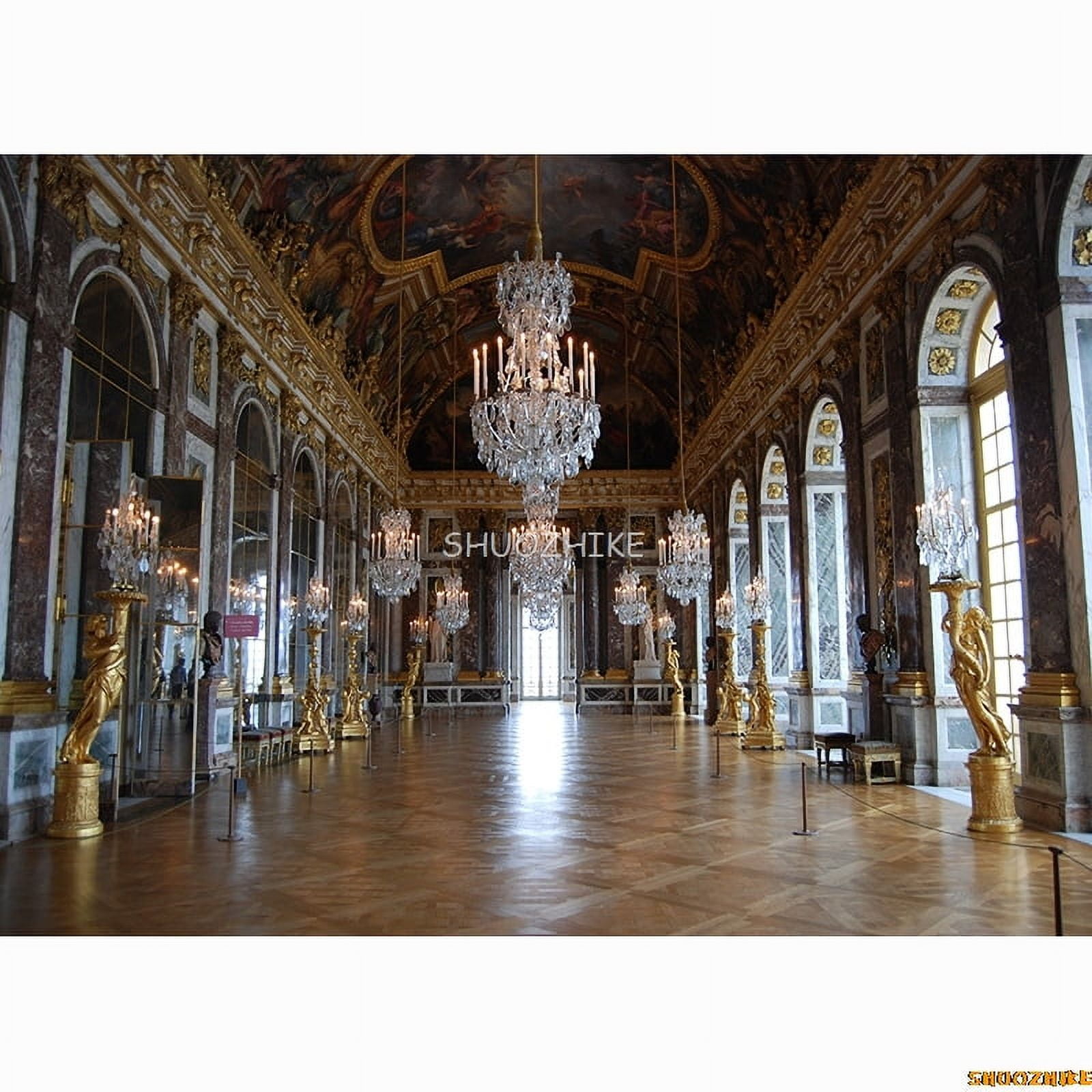 European Style Retro Classicial Photography Backdrops Props Art Castle ...