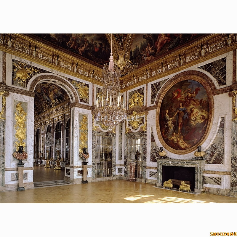 European Style Retro Classicial Photography Backdrops Props Art Castle ...