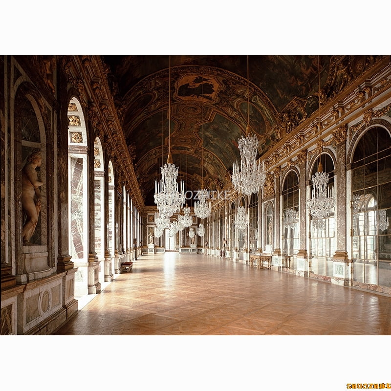 European Style Retro Classicial Photography Backdrops Props Art Castle ...