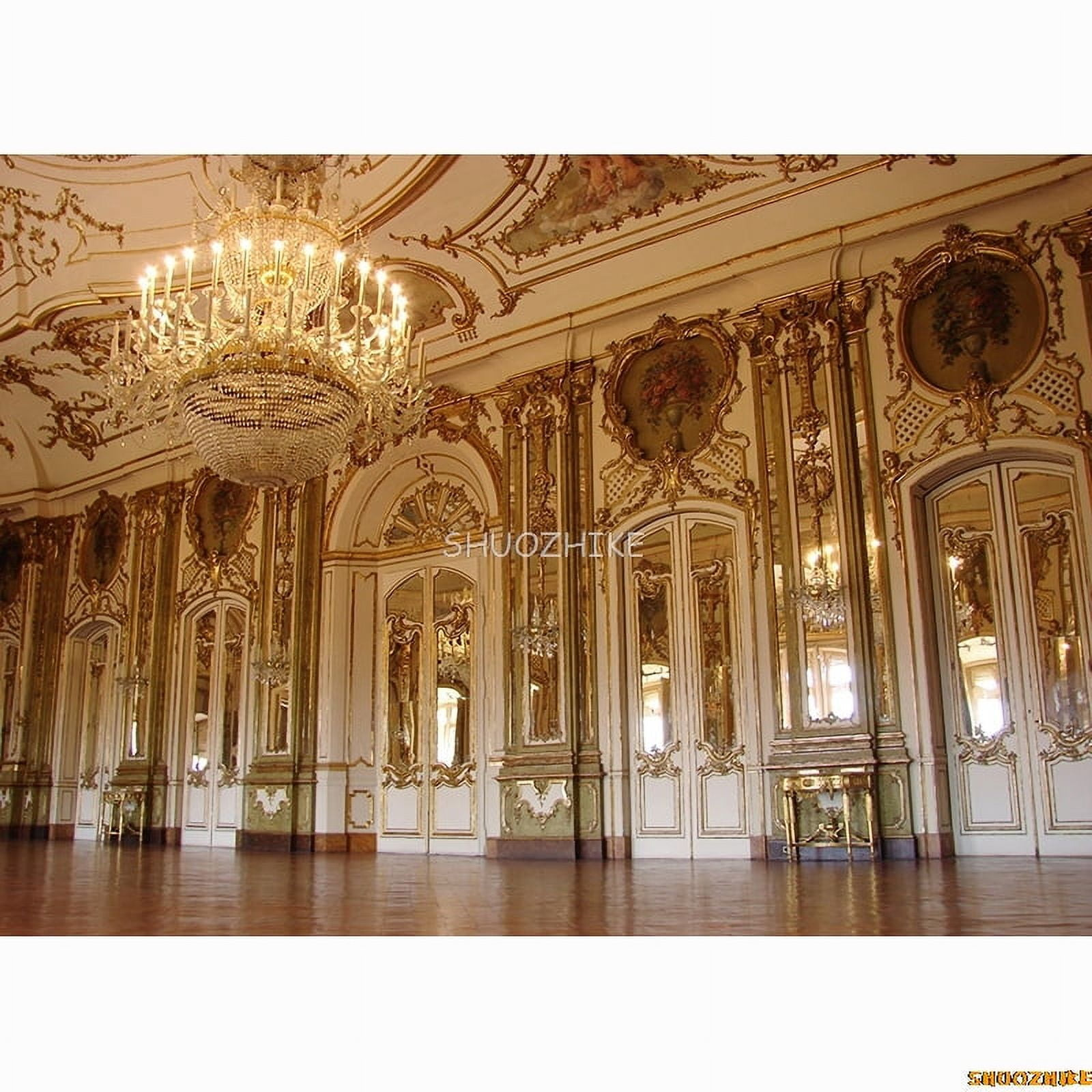 European Style Retro Classicial Photography Backdrops Props Art Castle ...