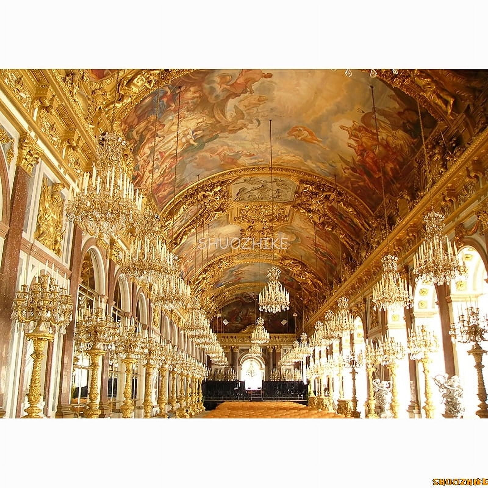 European Style Retro Classicial Photography Backdrops Props Art Castle ...