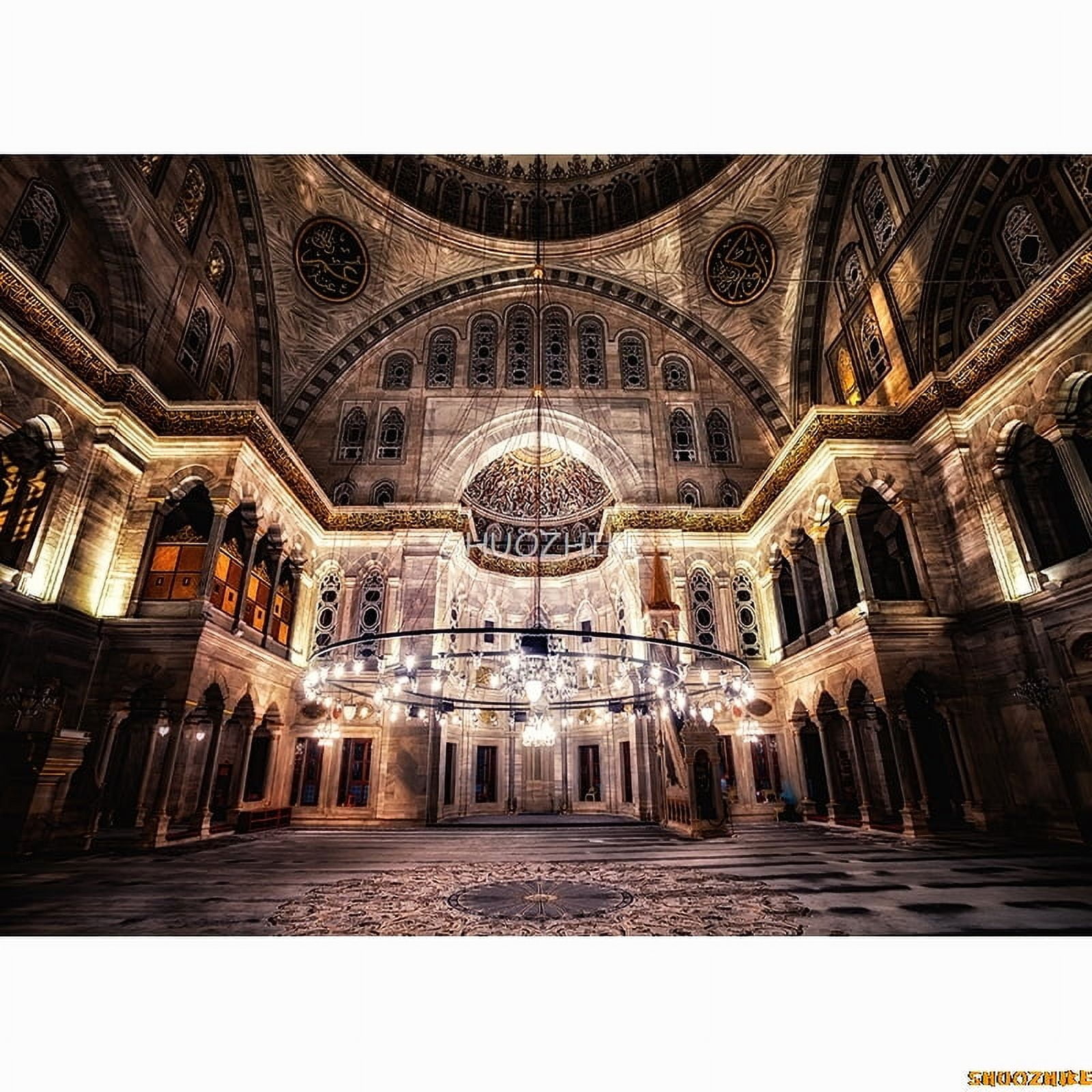 European Style Retro Classicial Photography Backdrops Props Art Castle ...