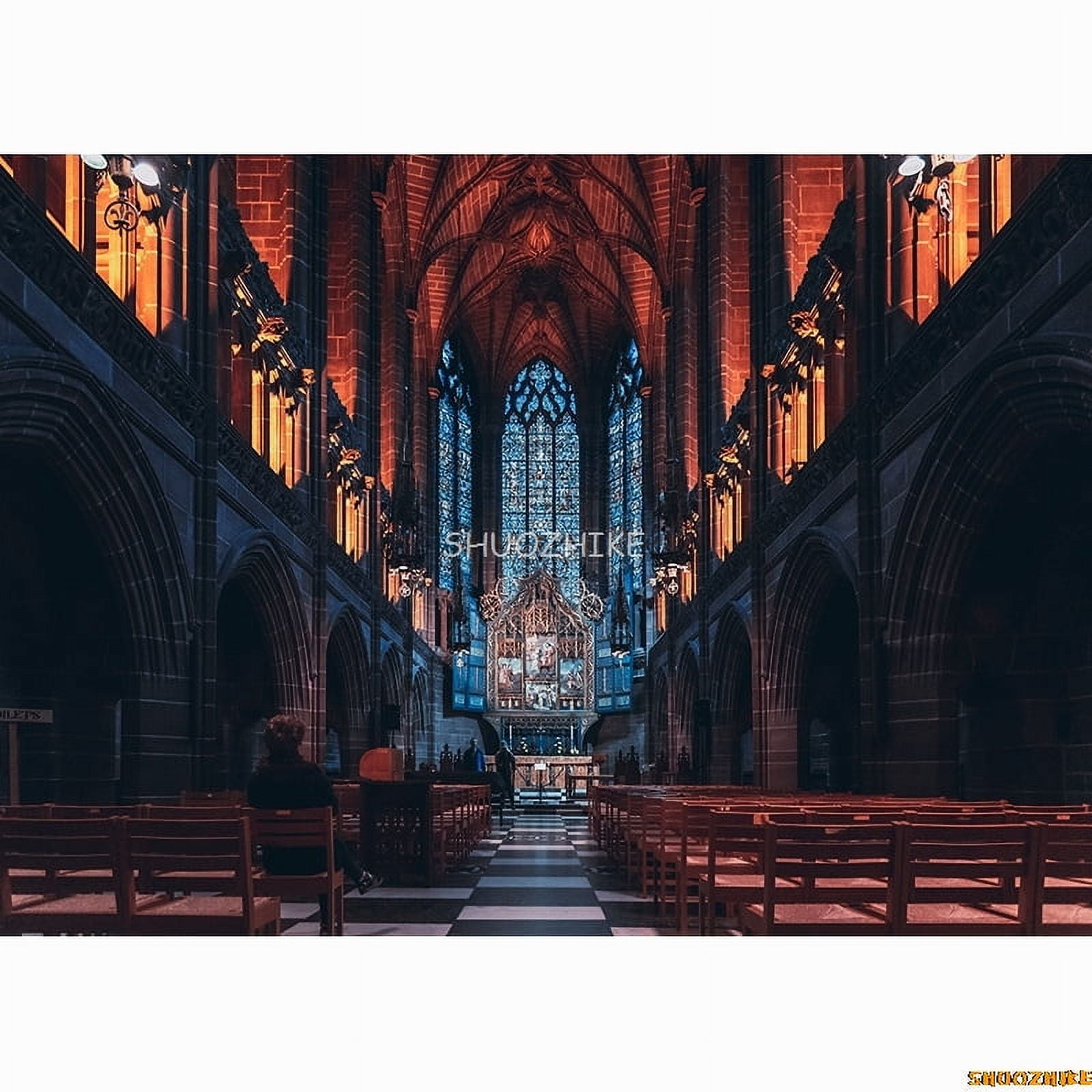 European Style Retro Classicial Photography Backdrops Props Art Castle ...