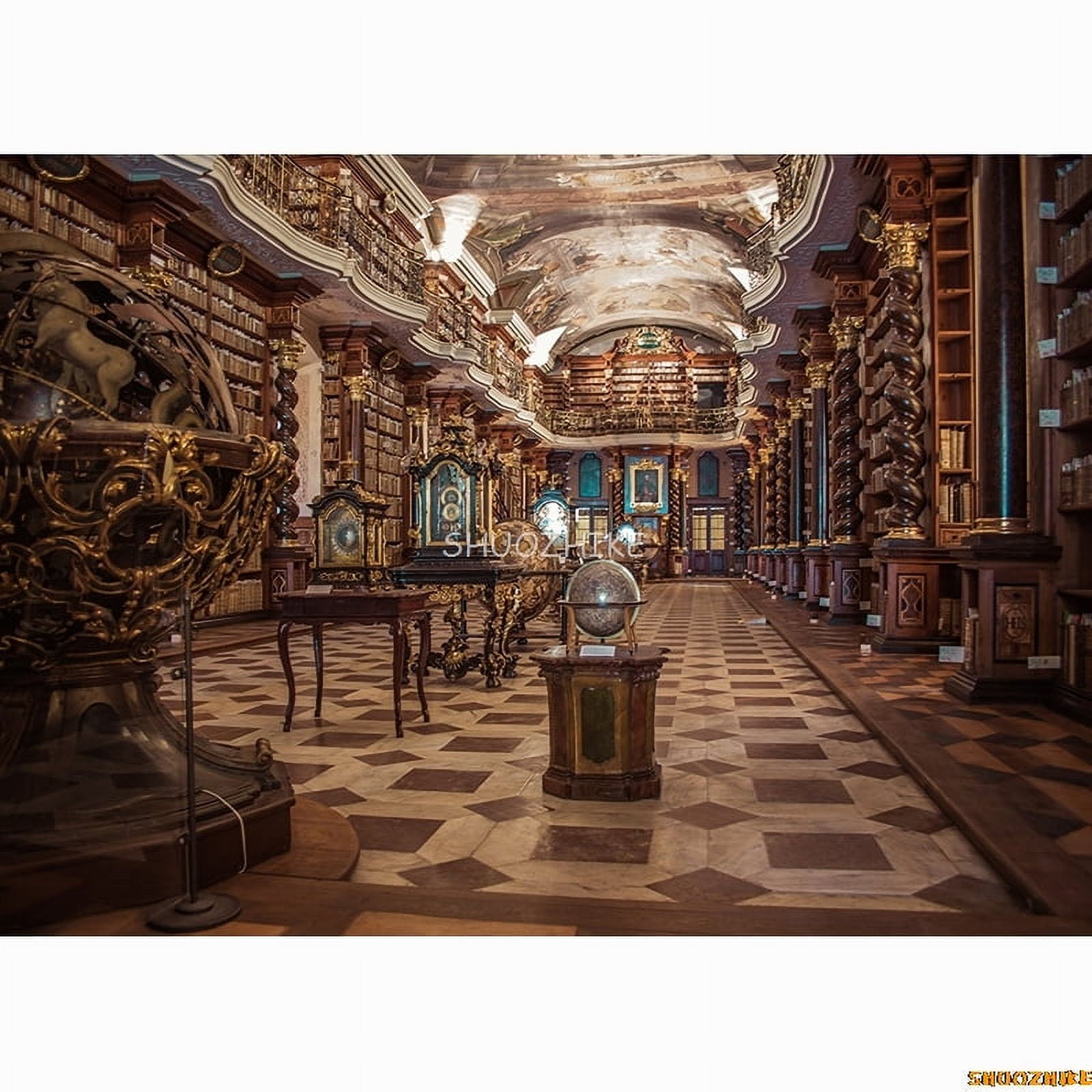 European Style Retro Classicial Photography Backdrops Props Art Castle ...