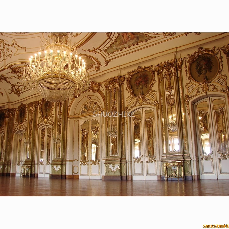 European Style Retro Classicial Photography Backdrops Props Art Castle ...