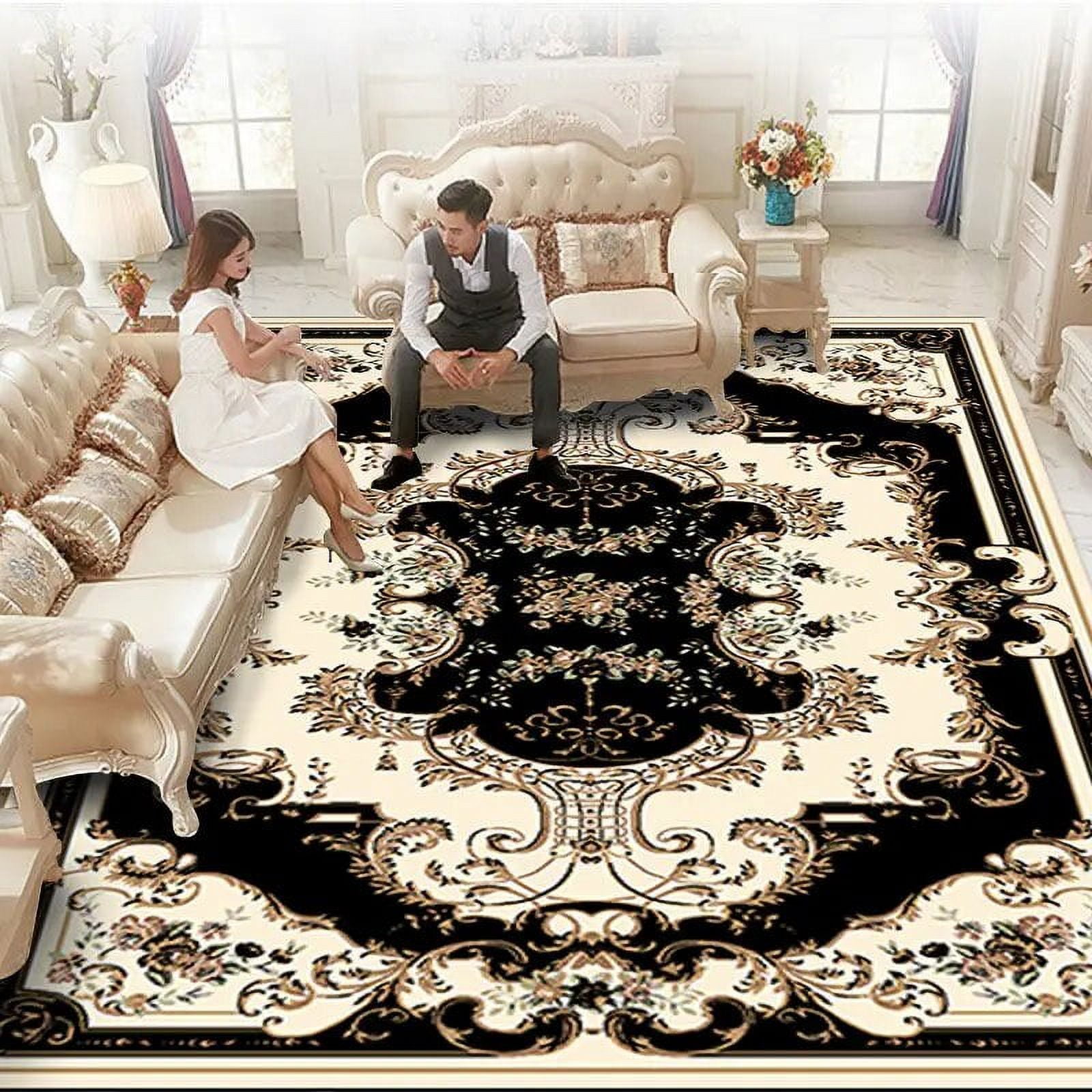 European Style Royal Carpets for Living Room ration Rugs for Bedroom r ...
