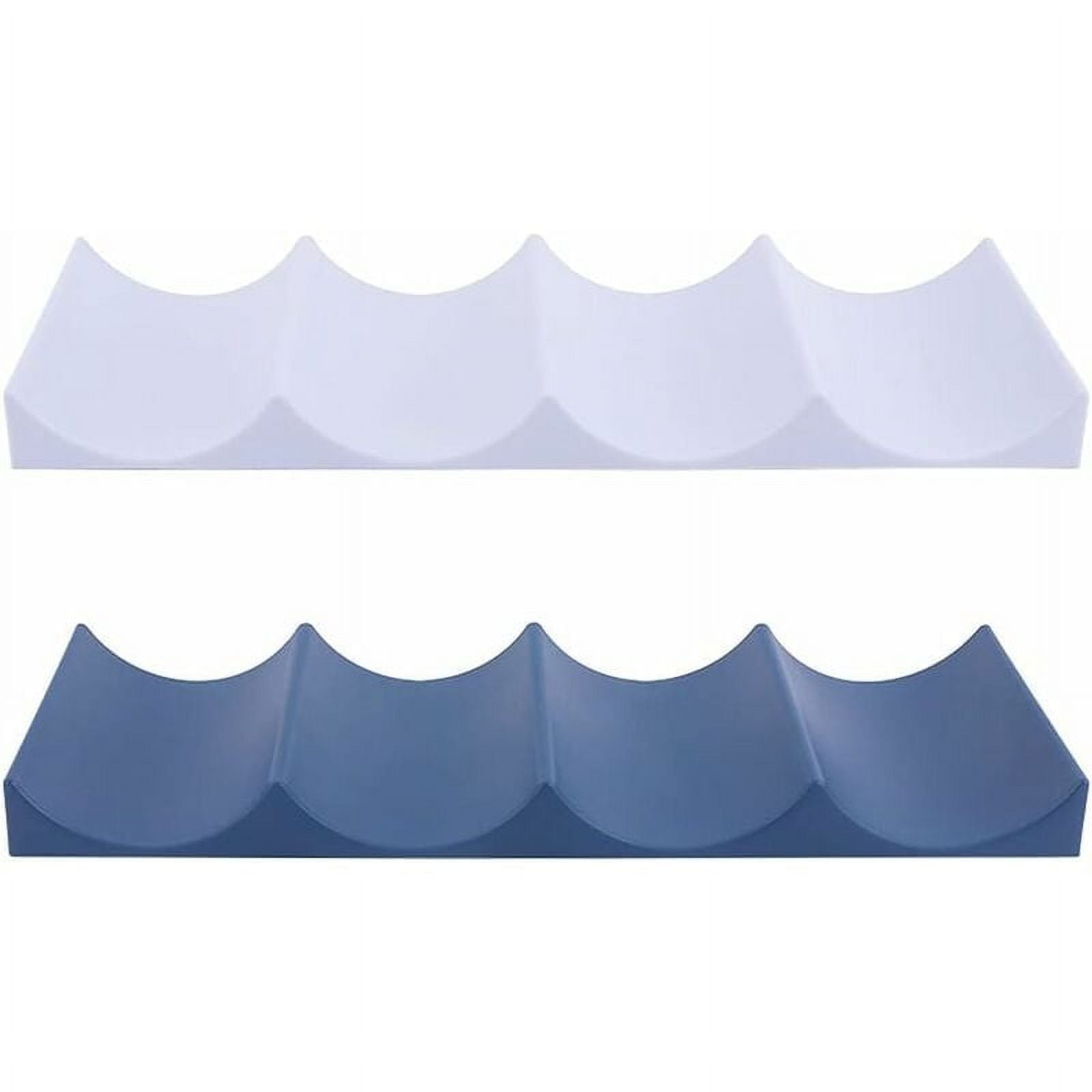 European Style Wine Rack 2 Pack Plastic Wine Rack Refrigerator Bottle ...