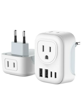 European Plug Adapters in Plug Adapters - Walmart.com