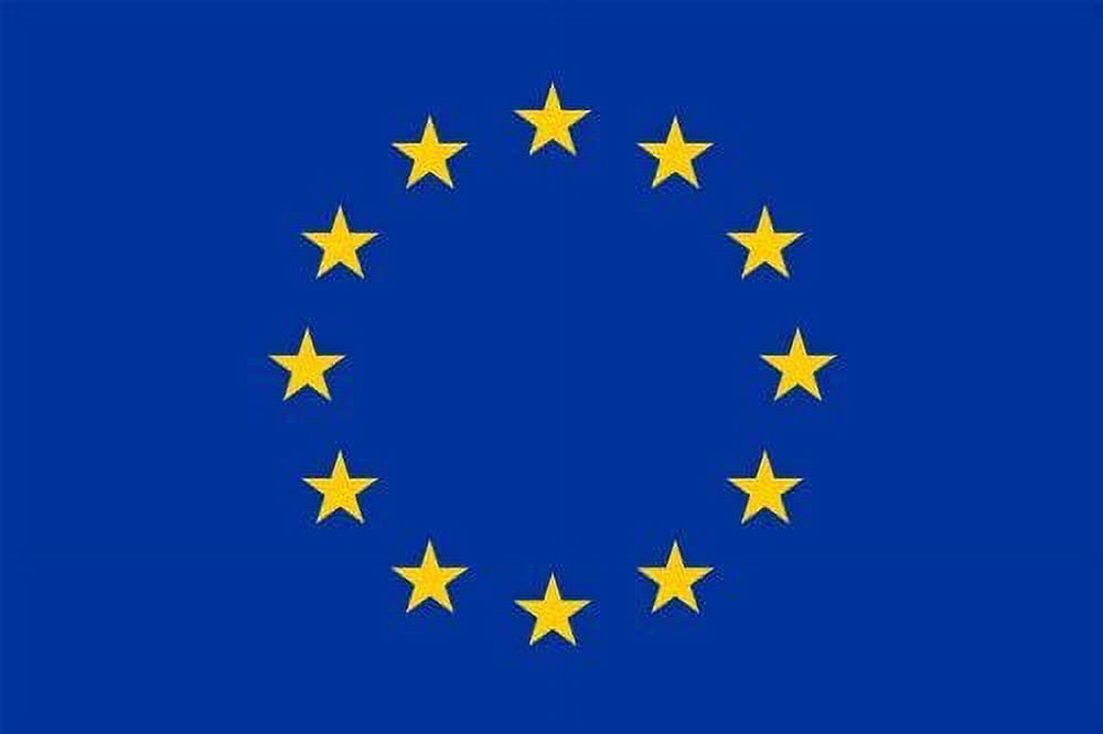 European Union Flag 3M Reflective sticker| car decal eu - Walmart.com