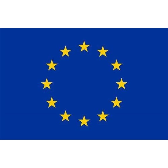 European Union Flag 3M Reflective sticker| car decal eu - Walmart.com
