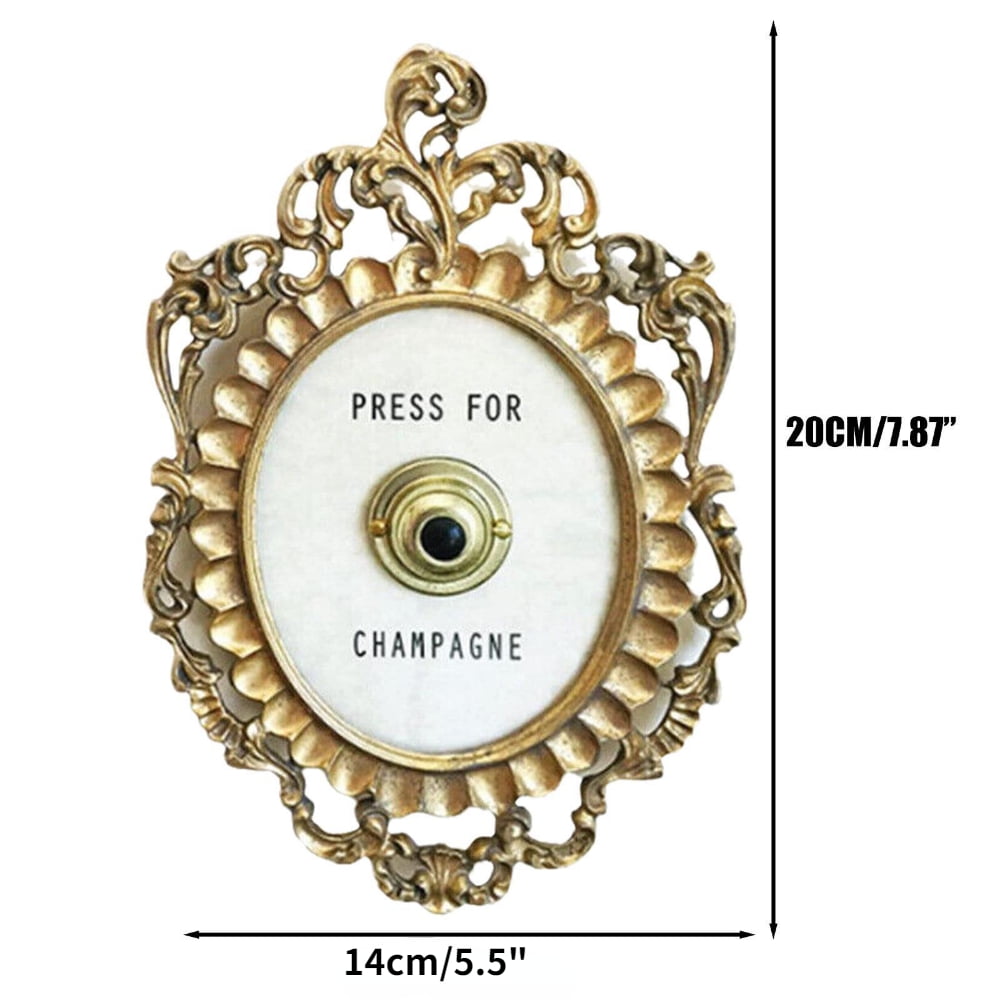 European Vintage Champagne Wine Doorbell Creative Tabletop Decoration ...