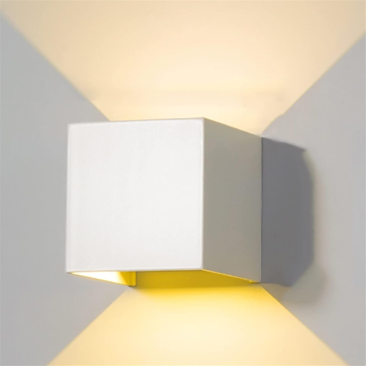 European Wall Light Outdoor Waterproof Square Simple Villa Indoor ...