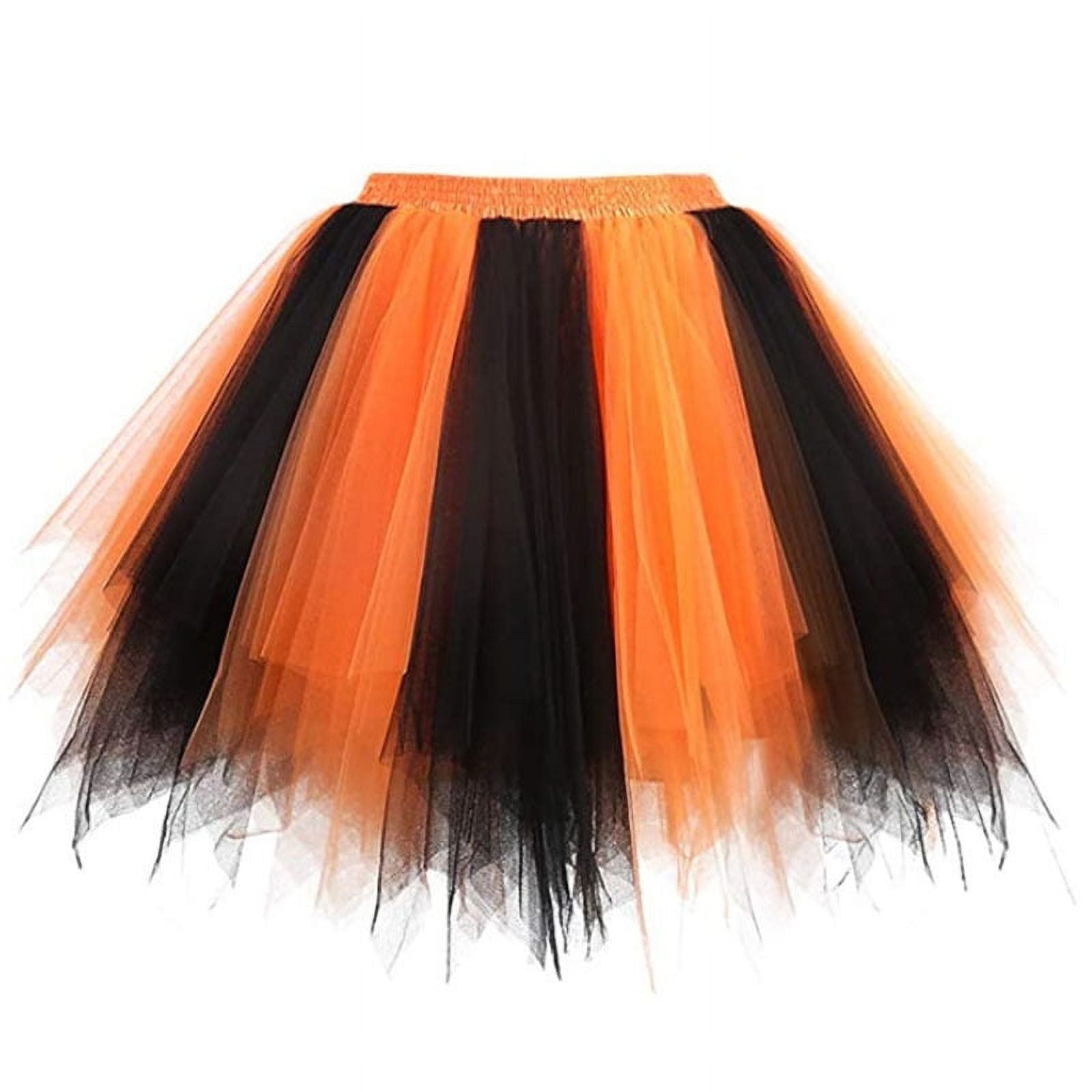 European and American Candy Color Multicolor Half-length Tutu Skirt ...