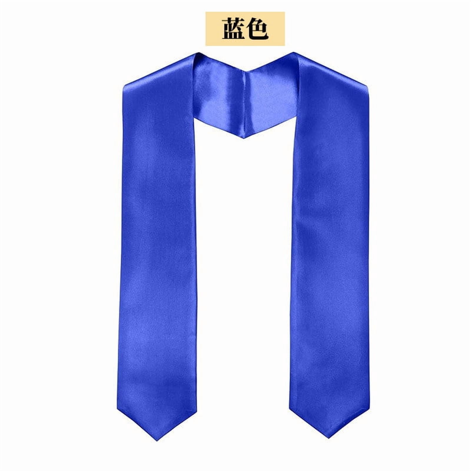 European and American academic gown graduation sash shawl satin scarf ...
