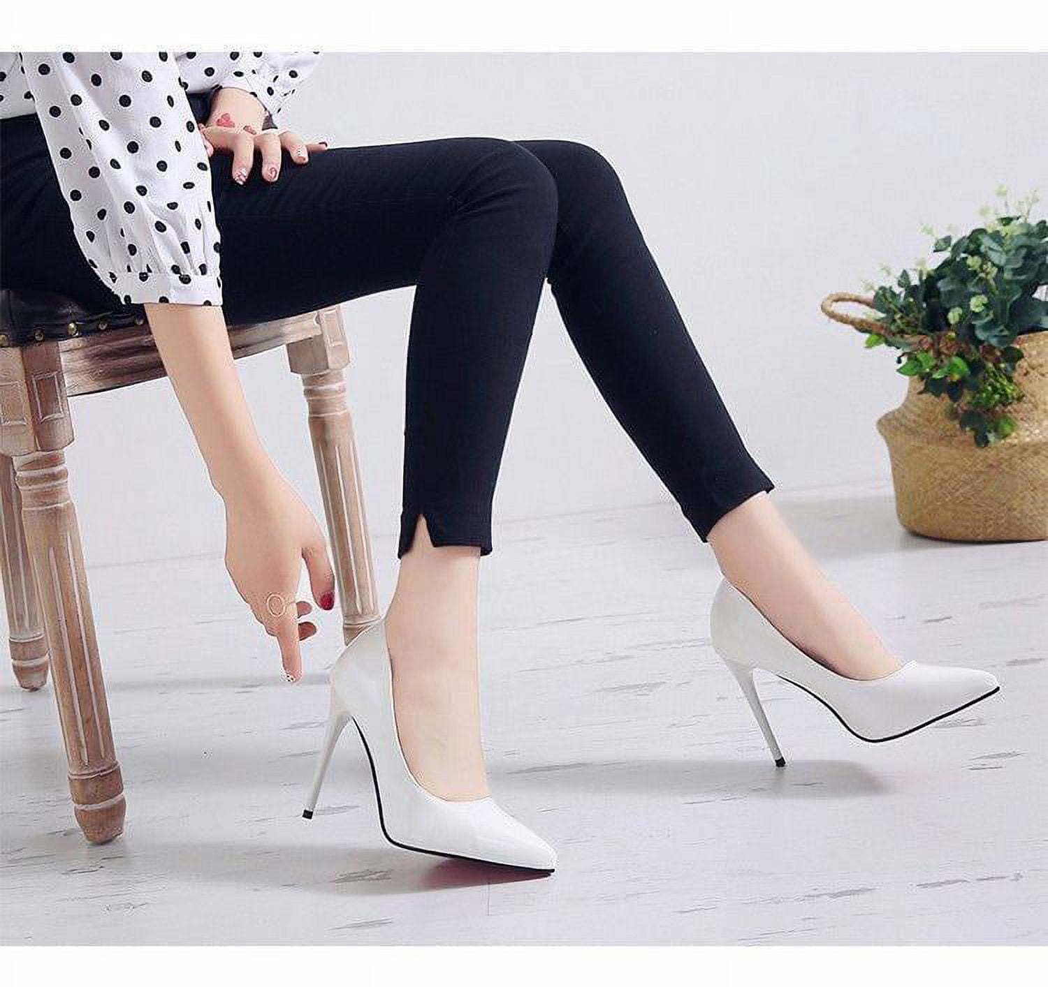 European and American style pointed women's high-heeled shoes Women ...