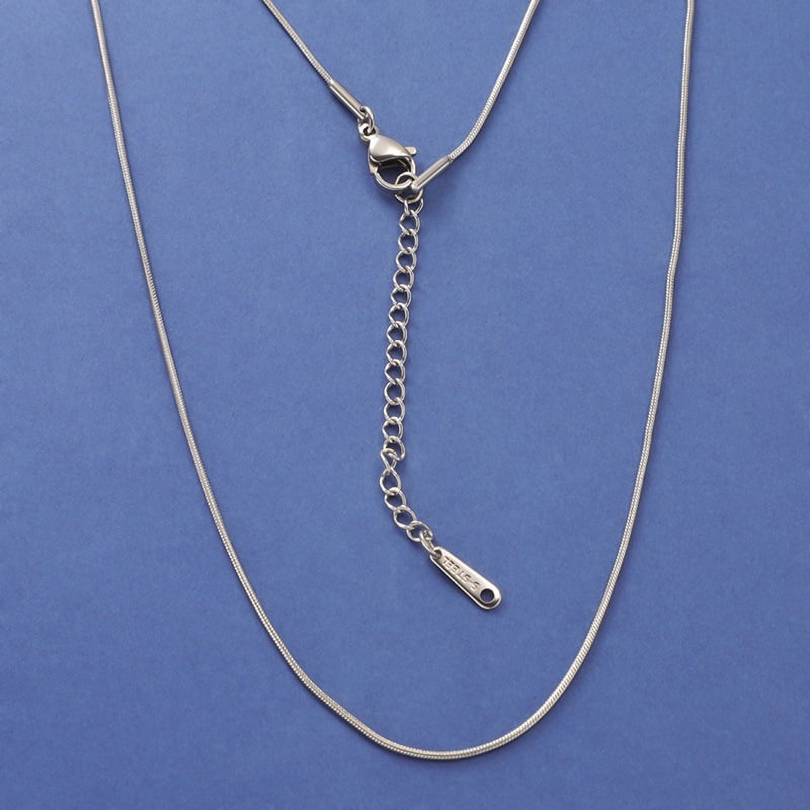 European and American wind stainless steel base chain does not fade ...