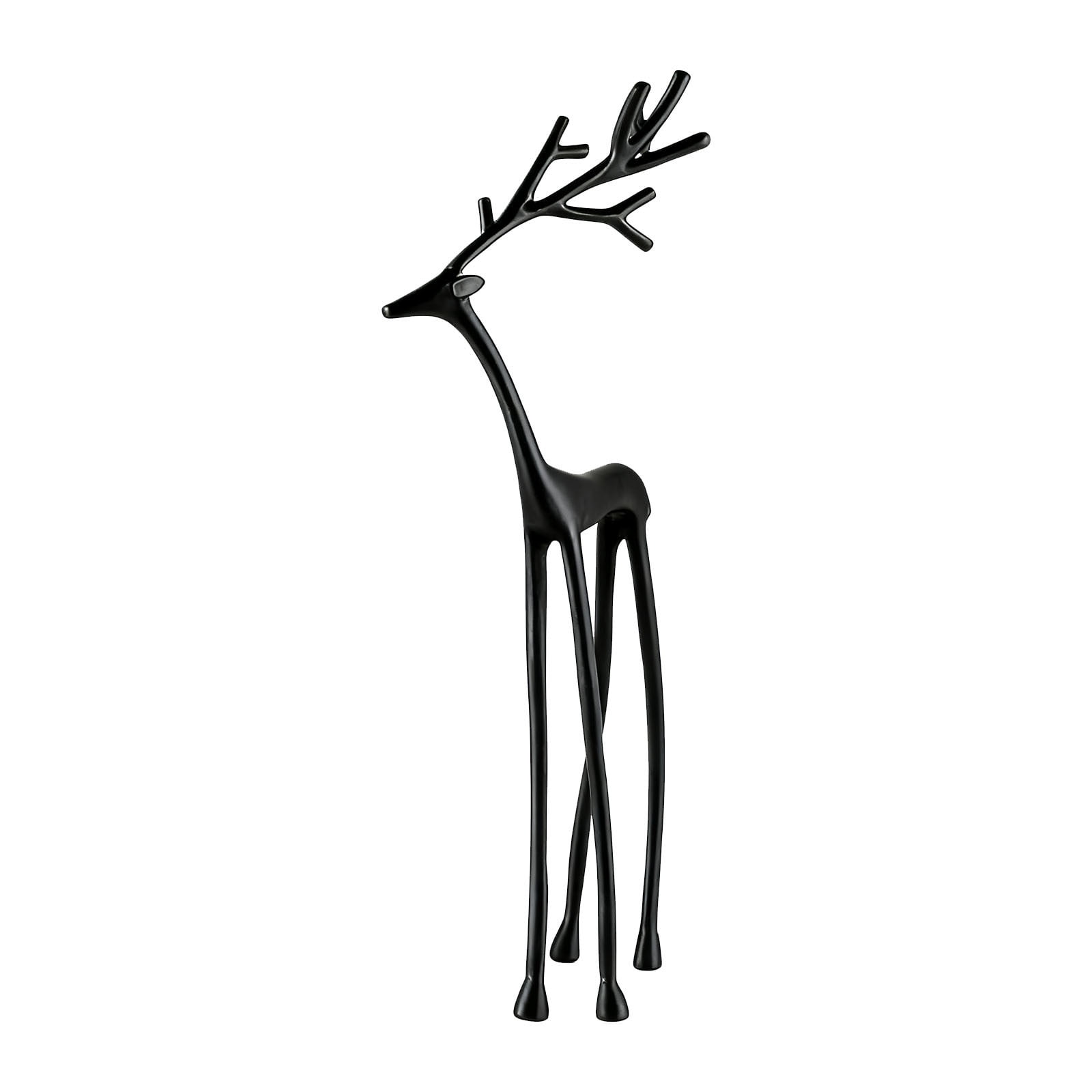 European-style Imitation Metal Deer Statue For Entryway Decor - Walmart.com