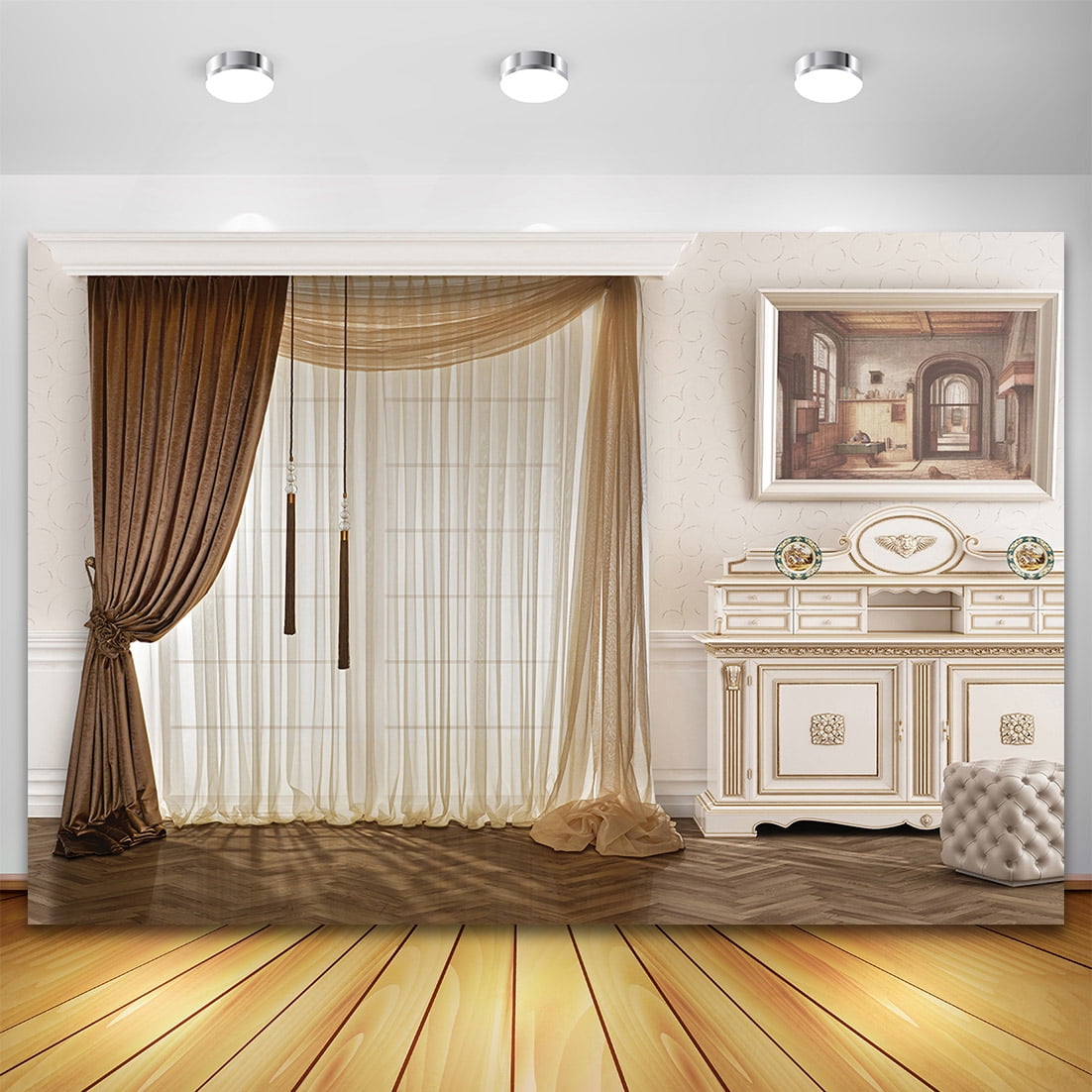 European style Interior Backdrop Photoz Vintage Photography Background ...