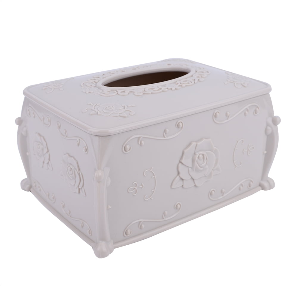 European - style PP Tissue Holder Paper Box Bathroom Livingroom Decor ...