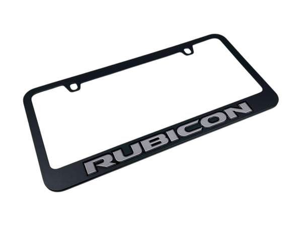 Eurosport Daytona Jeep Rubicon UV Black License Plate Frame Official ...