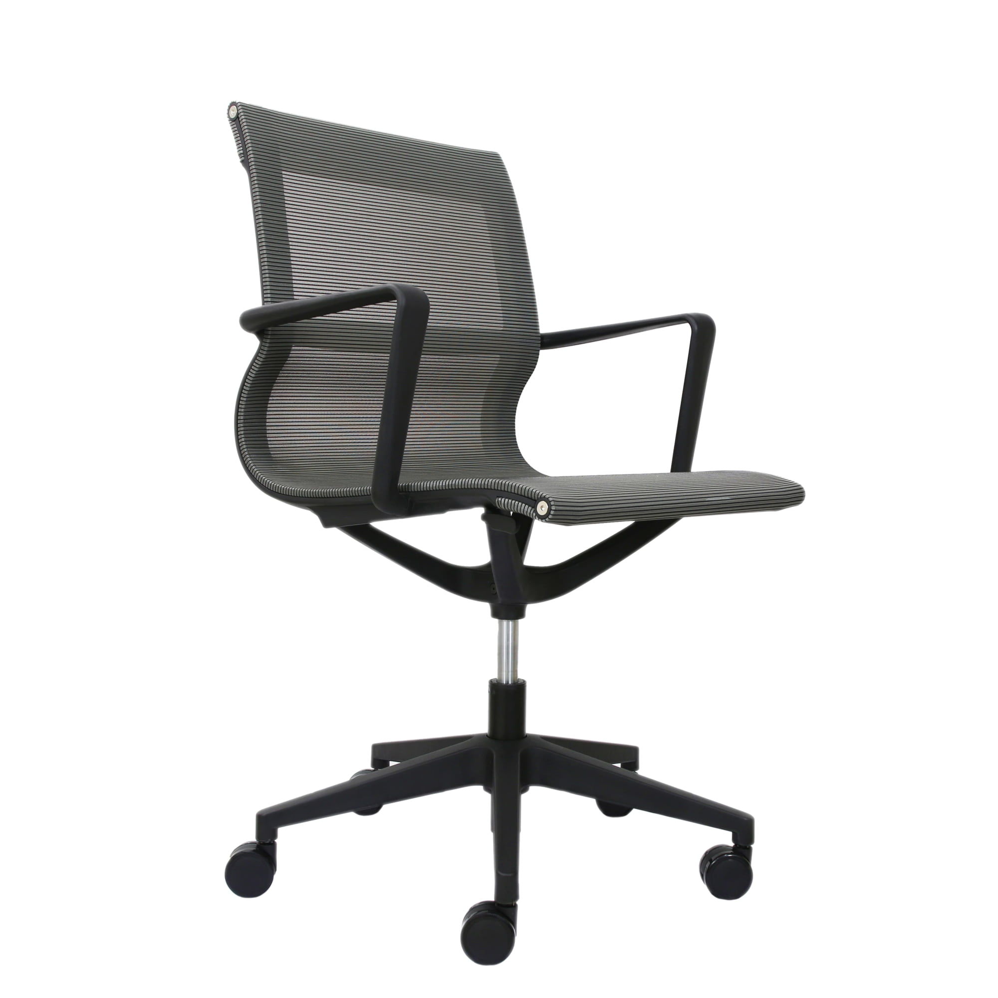 Eurotech Kinetic Mesh Task Chair With Flex Back, Charcoal/Black - Walmart.com