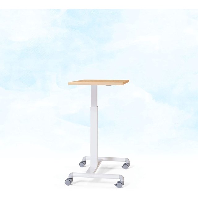 Eurotech Seating Mobile Height Adjustable Pneumatic Table - Walmart.com