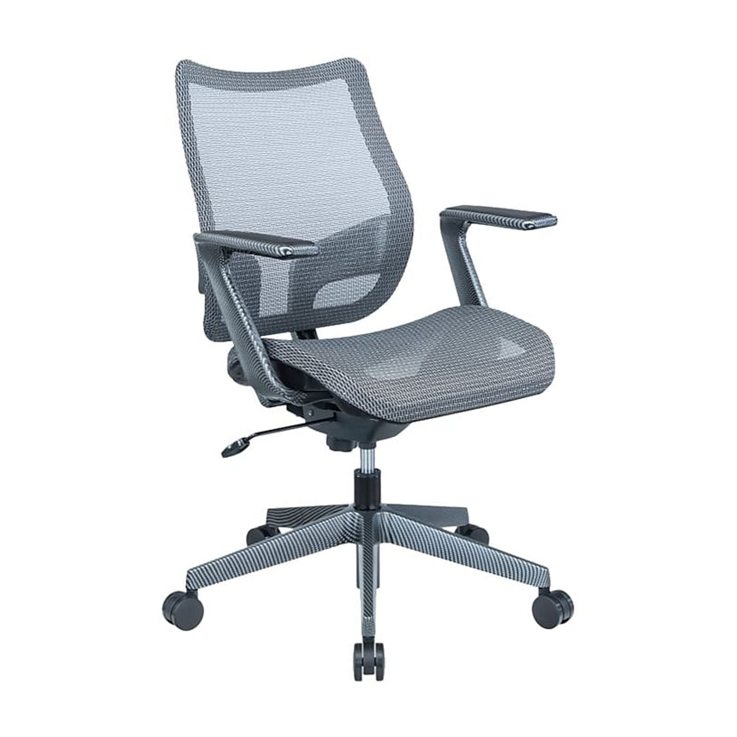 RAYNOR GROUP Sharper Image Ergonomic Mesh Swivel Task Chair Gray (SI ...