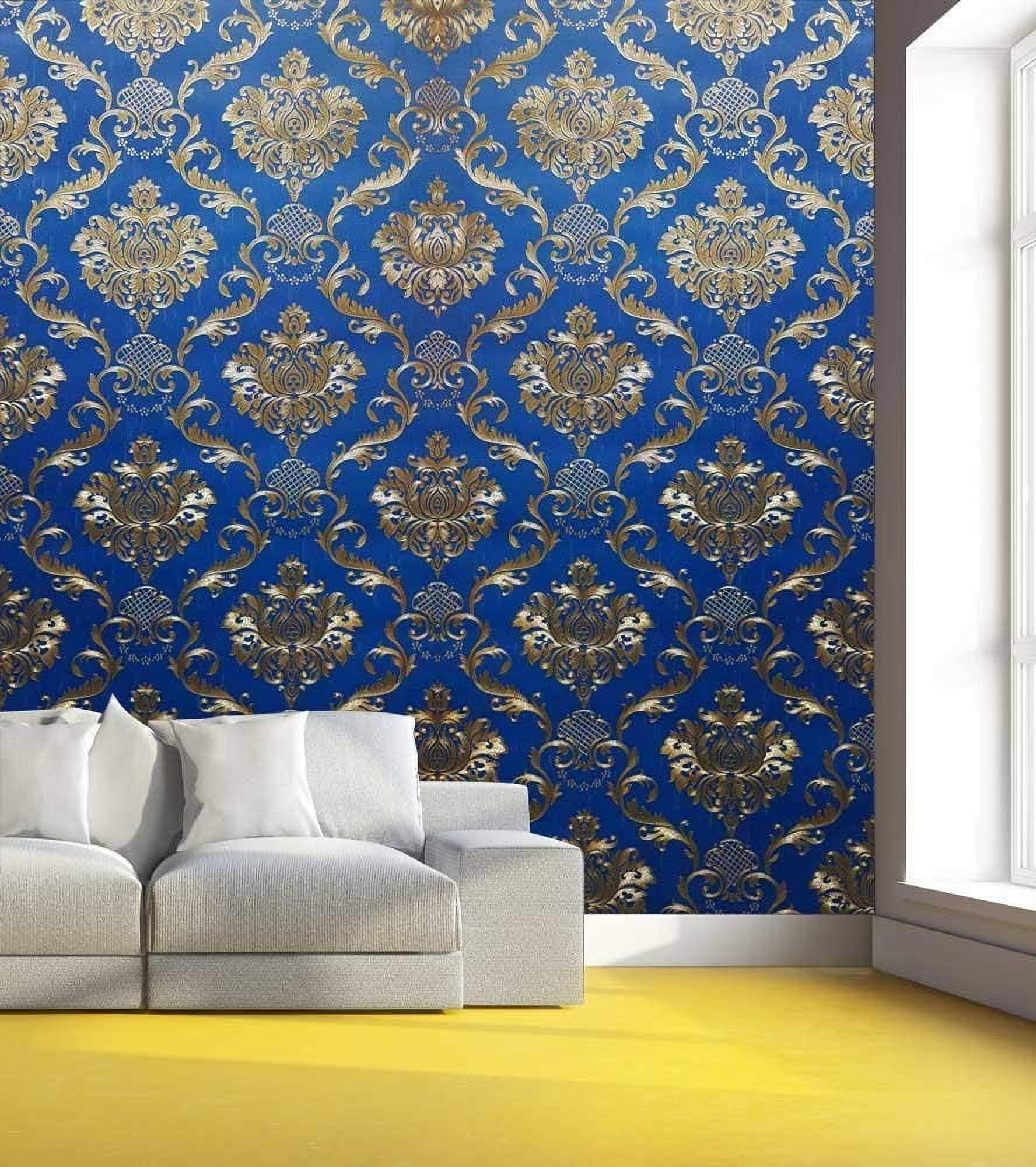 Eurotex Damask Design Wallpaper Roll for Covering Living Room, Bedroom ...