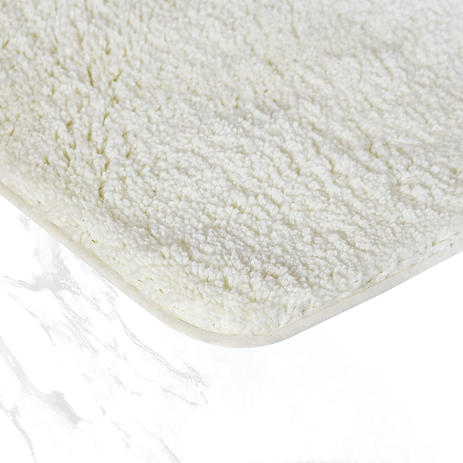 Eurotex Microfiber Bathroom Rugs Soft and Absorbent, Non Slip (24x40 ...