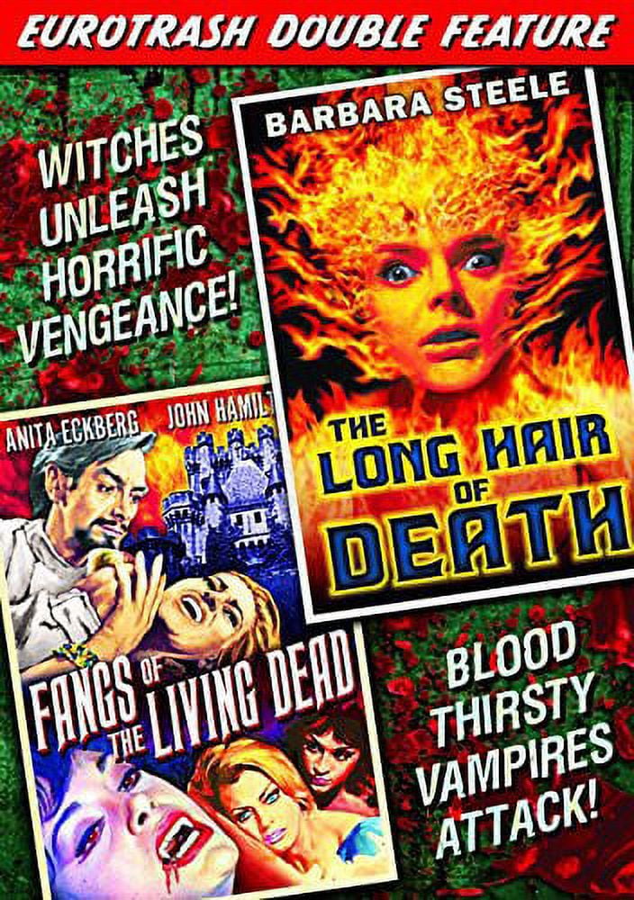 Eurotrash Double Feature: Long Hair of Death (DVD), Alpha Video, Horror ...