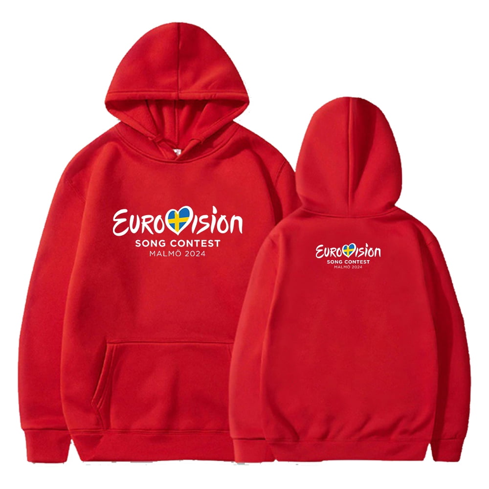 Eurovision 2024 Hoodie Long Sleeve Streetwear Women Men Hooded ...
