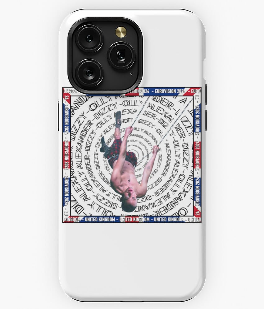Eurovision 2024 Olly Alexander Dizzy United Kingdom A1286 Phone Case for iPhone 11 to 17 Pro Max ...