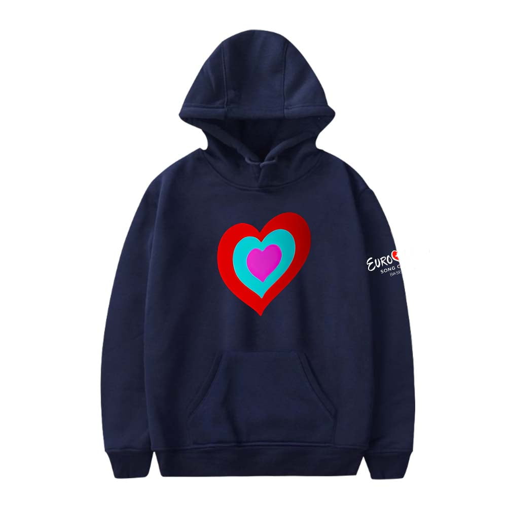 Eurovision 2025 Heart Hoodies Eurovision Song Contest Merch Women Men ...