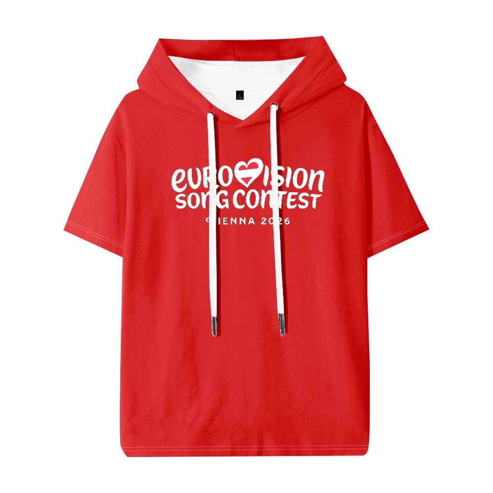 Eurovision Song Contest 2026 Vinenna Logo Hooded T-Shirts Casual Women ...