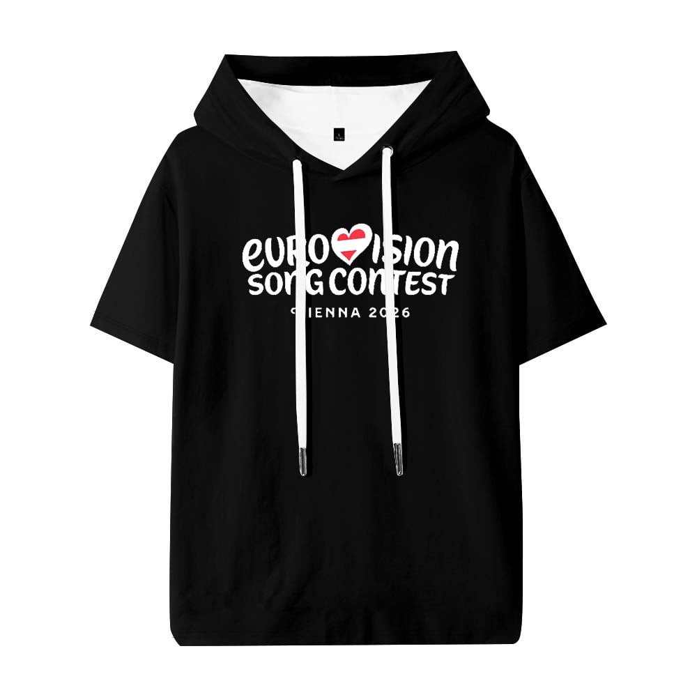Eurovision Song Contest 2026 Vinenna Logo Hooded T-Shirts Casual Women ...