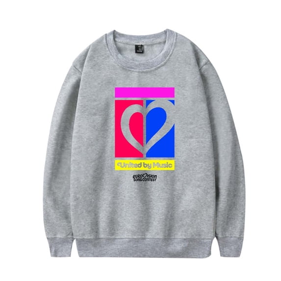 Eurovision United By Music Colour Block Merch Sweatshirt Women Men ...
