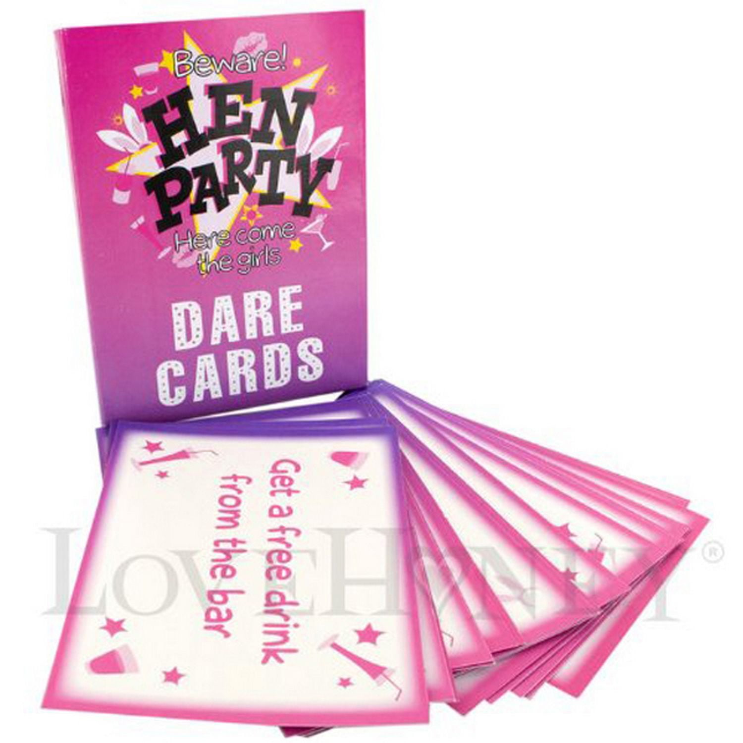 Eurowrap Hen Party Dare Cards - Walmart.com