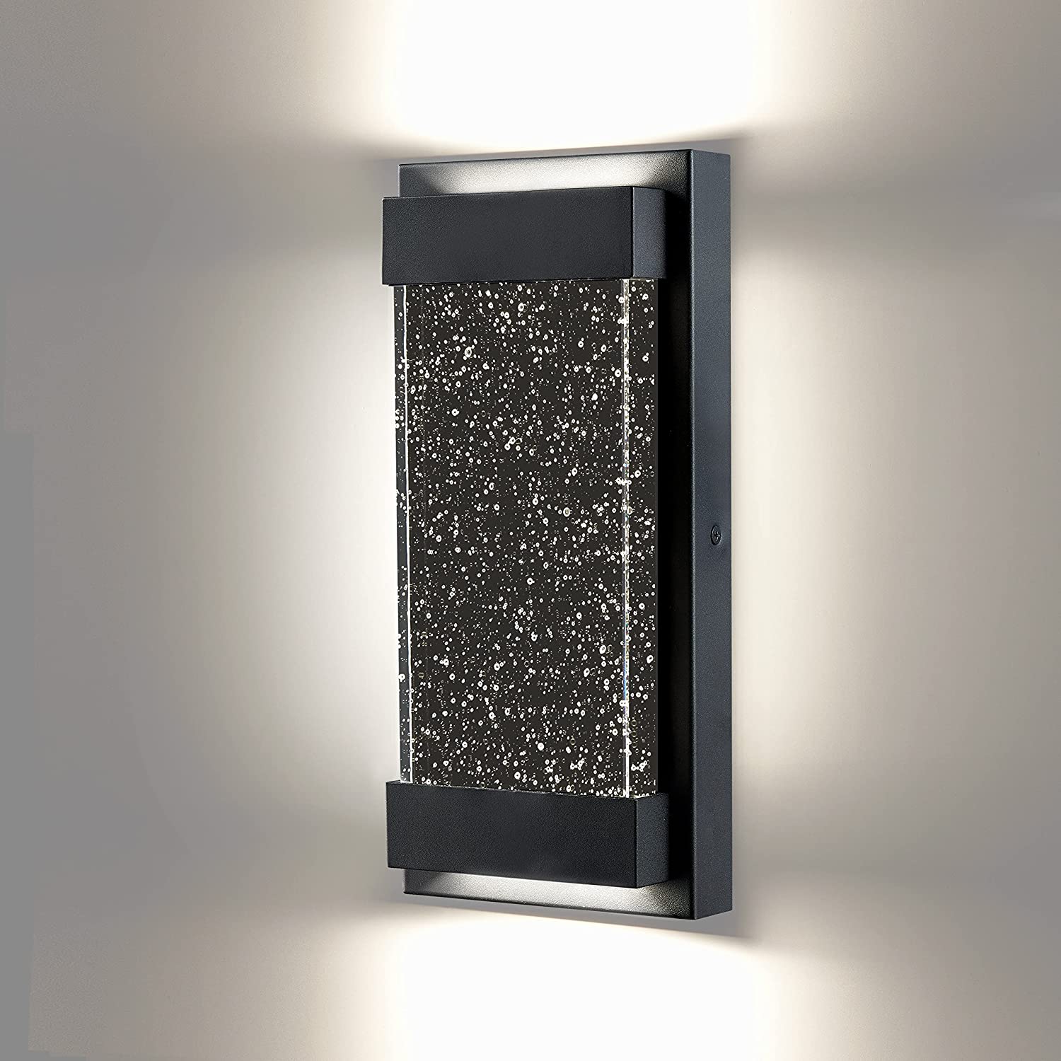 Eurus Home Indoor Mounted LED Dimmable Corner Wall Light, Bedroom ...